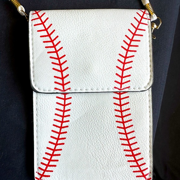 Bags | Crossbody Baseball Purse | Poshmark
